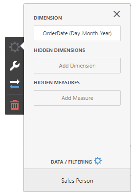Designing Dashboards > Dashboard Items Settings > Date Filter