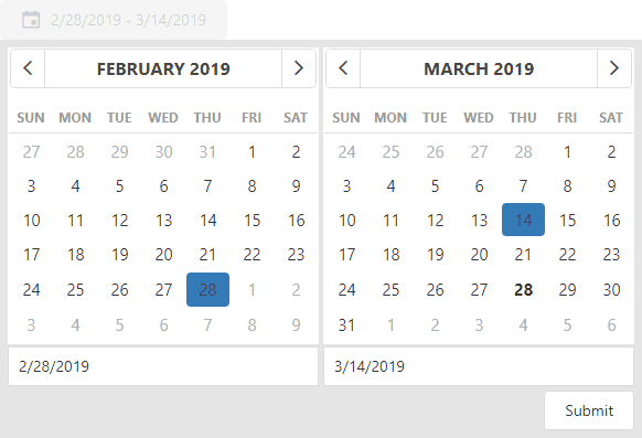 Designing Dashboards > Dashboard Items Settings > Date Filter